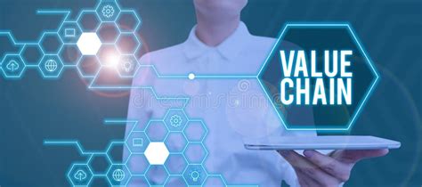 Text Caption Presenting Value Chain Concept Meaning Set Of Functional