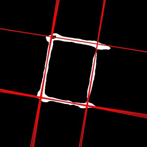 Extracting Rectangle Dimensions For Sonar Image Processing