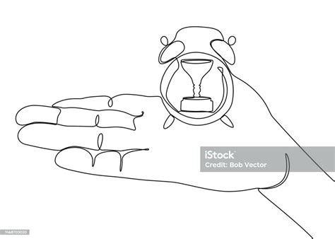 수상 상금이 있는 알람 시계의 연속 라인 하나 얇은 선 그림 벡터 개념입니다 윤곽 그리기 창의적인 아이디어 1위에 대한 스톡 벡터 아트 및 기타 이미지 Istock