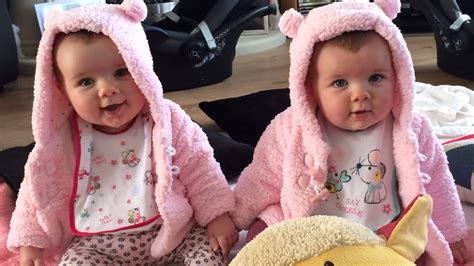 Molly And Rubys First Year Identical Twins Youtube