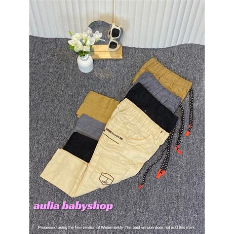 Jual Celana Cargo Panjang Anka Laki Laki Bahan Katunn Premiun Ready