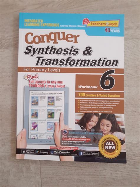 Conquer Synthesis And Transformation Workbook 6 Hobbies And Toys Books And Magazines Assessment