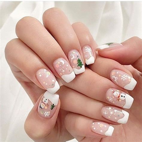 Pin De 有愛有錢有健康 En Nails Manicura De Uñas Manicura Manicura Navideña