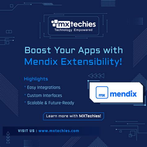 mendix lowcode appdevelopment mxtechies mendixplatform… mxtechies