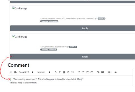 Reactjs Comment Reply System With React Quill And Firebase Firestore Stack Overflow