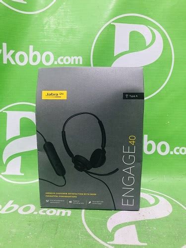 Buy Jabra Engage 40 USB A UC Wired Dual Ear Stereo Headset Online In Nigeria Paykobo Com