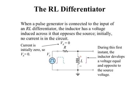 Rc And Rl Differentiator And Integrator Circuit