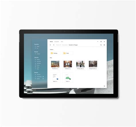 Windows File Explorer Fluent Design On Behance