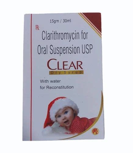 Clarithromycin Oral Suspension At Rs 159box Clarithromycin Oral