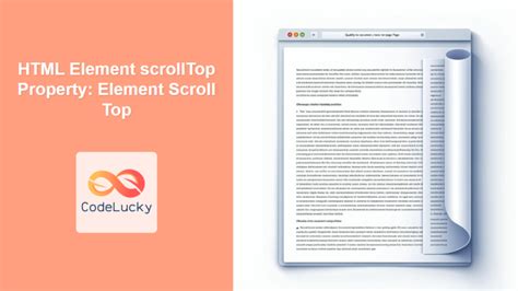 Javascript Onscroll Event Element Scrolled Codelucky