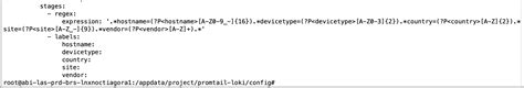 Any Limit In Promtails Config File To Detectgenerate Labels Via Regex