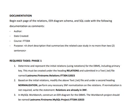 Solved Roject Description 1 The Project Should Address A