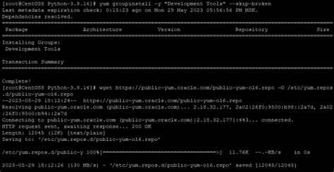 How To Install Or Upgrade Python To The Latest Version On CentOS Server