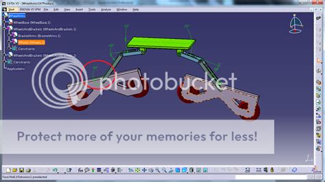 constraint in rigid sub assembly still affect the flexible sub assembly