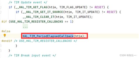 五、clion和stm32cubemx Tim定时器tim1irqhandler Csdn博客