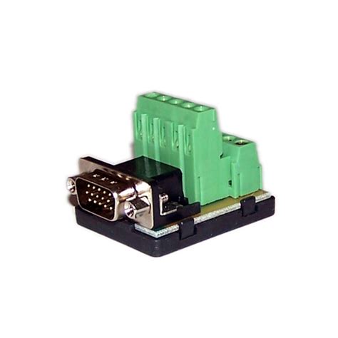 Vga Male Screw Terminal Connector Rtc Electronics