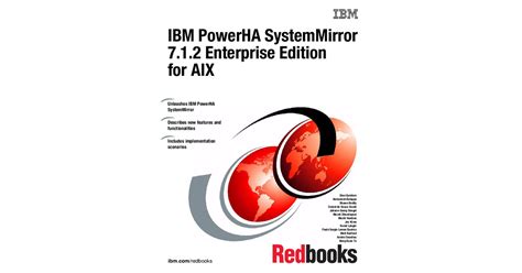 ibm powerha systemmirror 7 1 2 enterprise edition for aix [book]