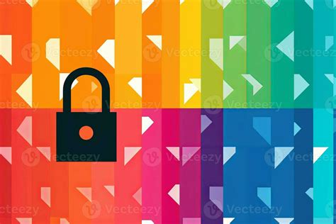 Modern Tech Encrypted Data Theme Background Generative Ai 28371279