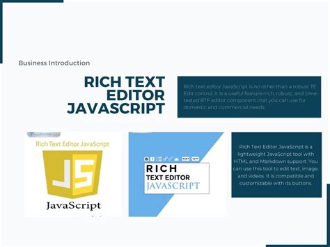 Ppt Edit Or Format Your Javascript Document With Rich Text Editor