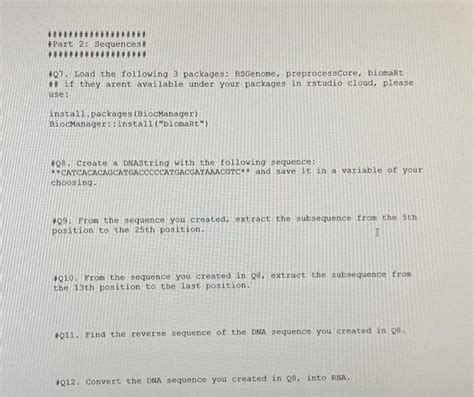Solved Instructions Make Sure To Run All The Commands