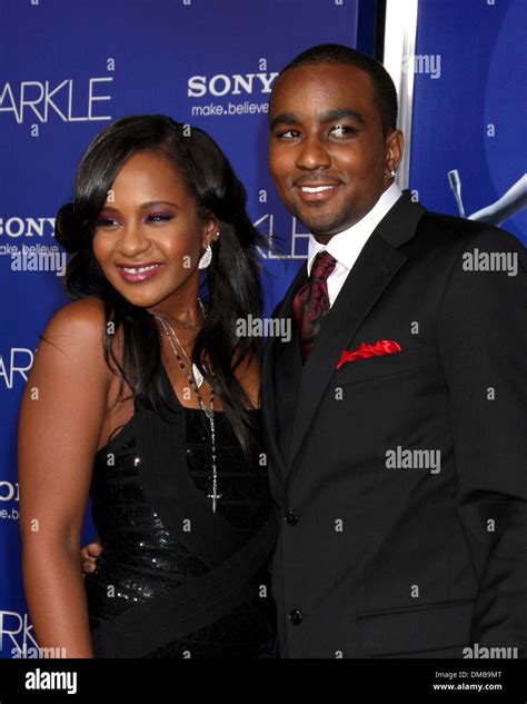 Bobbi Kristina Brown Nick Gordon Los Angeles Premiere Of Sparkle