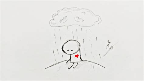 رسم حزين رسم تعبيري رسم للمبتدئين خطوة بخطوة رسومات تعبيرية Youtube