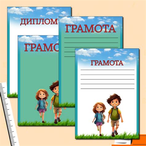 Грамоты для летнего лагеря