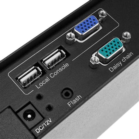 Rack Kvm Port Switch Via Cat Utp Cable Cablematic