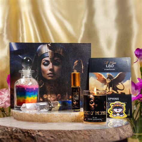 Embrace The Enigma Leo Full Moon Set Sage Goddess