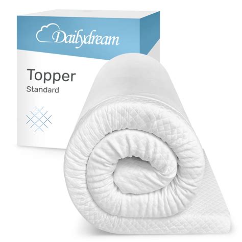 Dailydream Viscoelastic Mattress Topper With Memory Foam