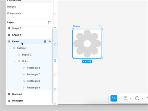 Fd4b Combine Shapes Using Boolean Operations Figma Learn Help Center