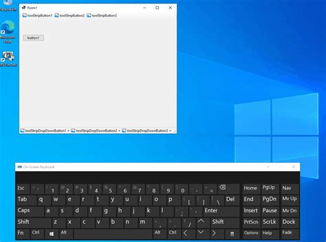 Accessibility Keyboard Focus Is Invisible After Pressing ‘enter Key Of Toolstripstatusstrip
