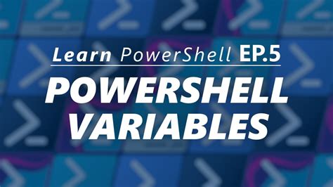 Working With PowerShell Variables Tech Thoughts