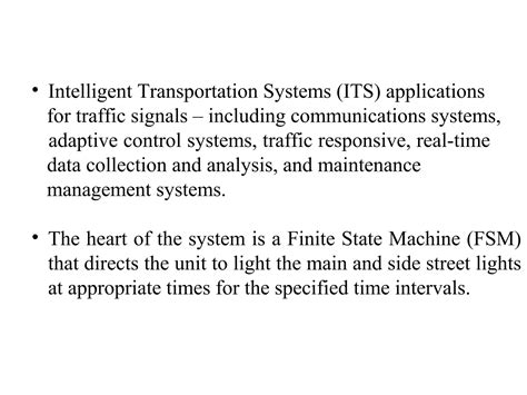 Design Of Fpga Based Traffic Light Controller System Ppt Computing