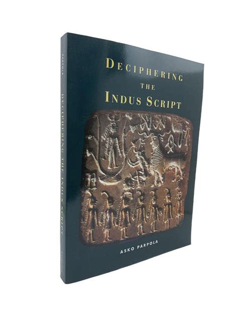 Asko Parpola Deciphering The Indus Script Cheltenham Rare Books