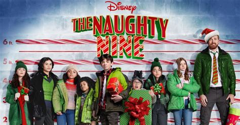 Disneys The Naughty Nine Director And Star Get Into The Christmas Spirit