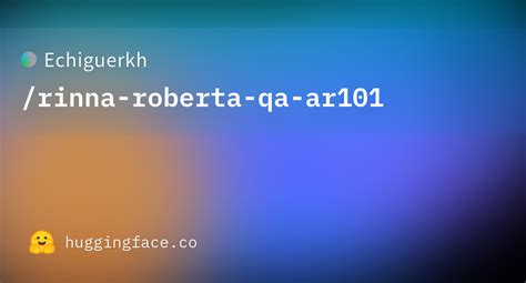 Echiguerkhrinna Roberta Qa Ar101 At Main