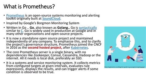 Prometheus Intro Cncf Tsdbpromqlgrafana Ppt
