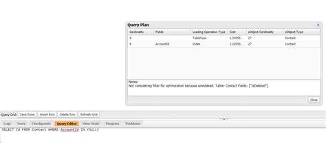 Soql Query Becoming Non Selective With Null Values Salesforce Stack