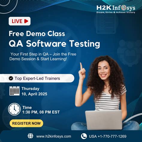H2k 📊 Learn Qa The Smart Way Join Our Free Online Demo For Career