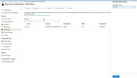 hardware tokens for azure mfa protectimus solutions