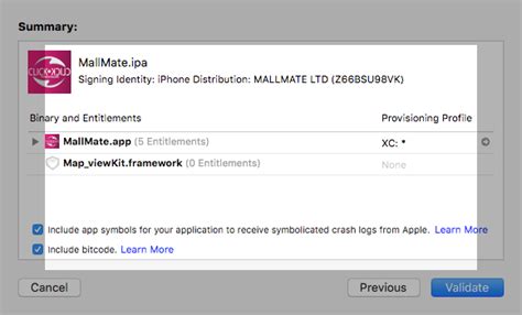 Ios Itunes Store Operation Succeeded With A Warning Stack Overflow