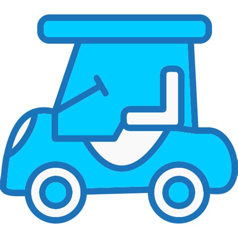 Golf Cart Free Transport Icons