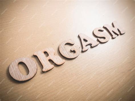 Premium Photo Sex Foreplay Orgasm Lifestyle Health Wooden Words
