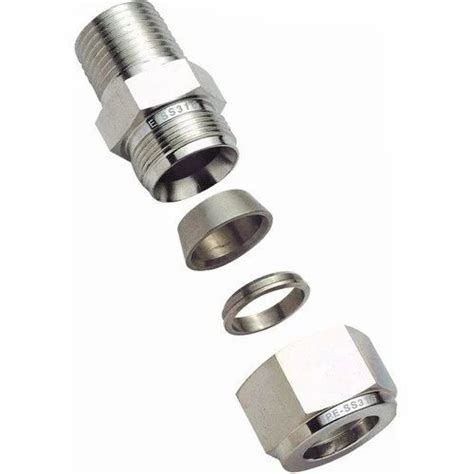 Double Ferrule Compression Tube Fitting At ₹ 125piece Double Ferrule