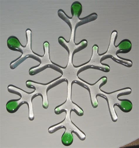 Glass Fused Snowflake Tutorial