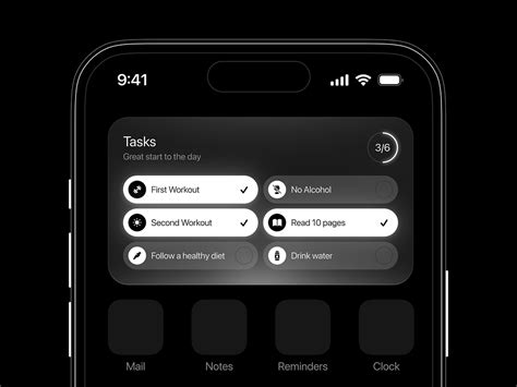 Minimalist Habit Tracker Ui Dark Mode App Design By Dima Strizhak On