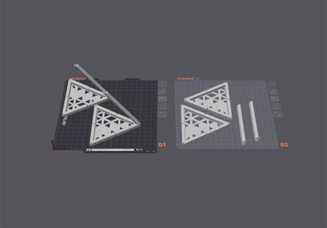 Triangular Tensegrity Structure By Pocahontas Download Free Stl Model