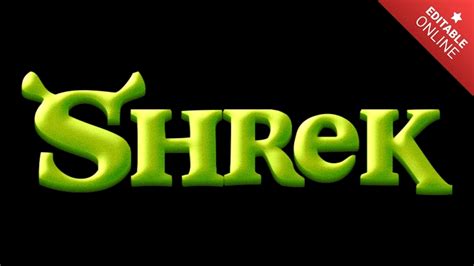 Shrek | Font | Text Effect Generator