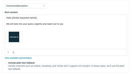 Archived Setting Up Macros Zendesk Help